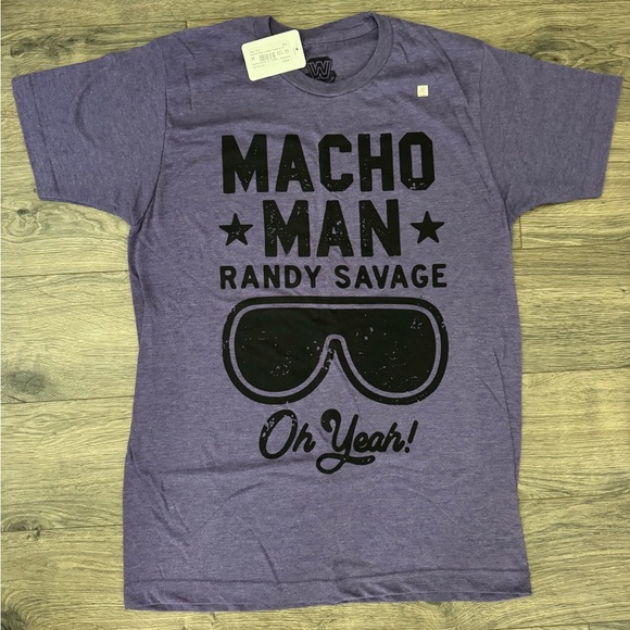 WWE | Shirts | Wwe Macho Man Randy Savage Oh Yeah Tshirt Nwt Wwf | Poshmark
